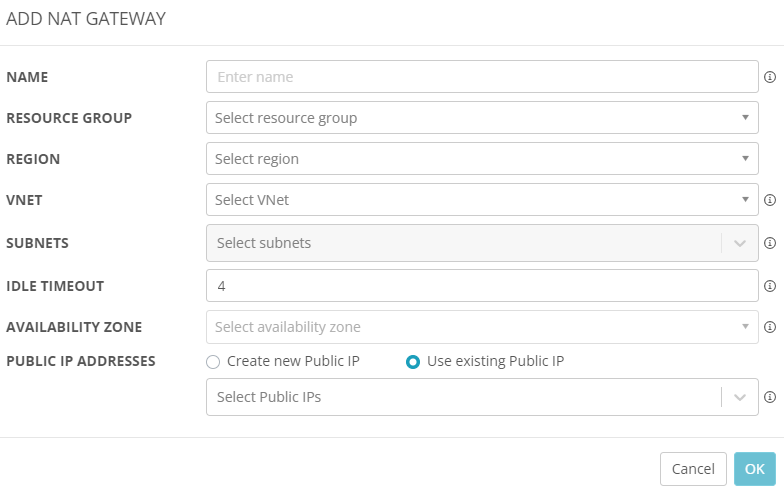 Network Module NAT Gateway – Nerdio Help Center