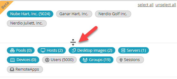 Overview of Global Search Bar – Nerdio Help Center