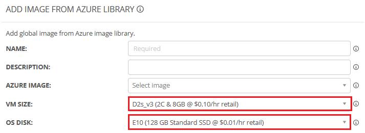 VM Size and Disk Options – Nerdio Help Center
