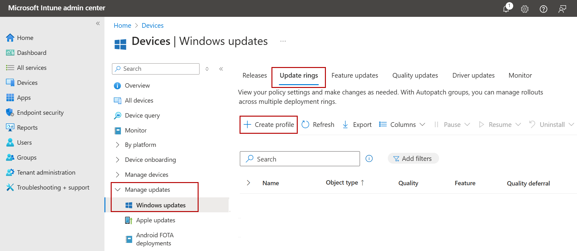 What are Intune update rings? – Nerdio Help Center